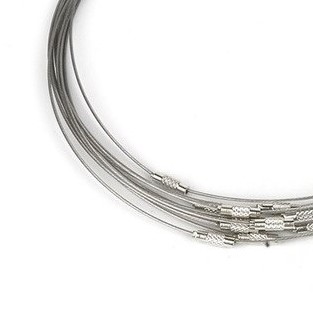 Stainless steel Wire Collar , 0.9m 45cm 5 pieces