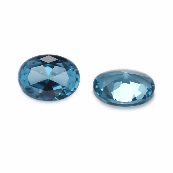 Synthetic Spinel #120, 8x10mm oval, 1 pc