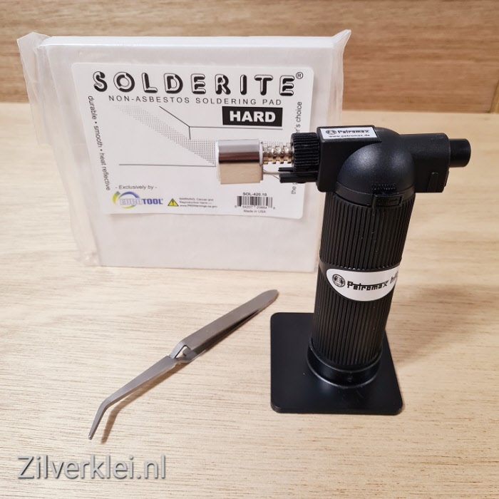 Burner soldering set