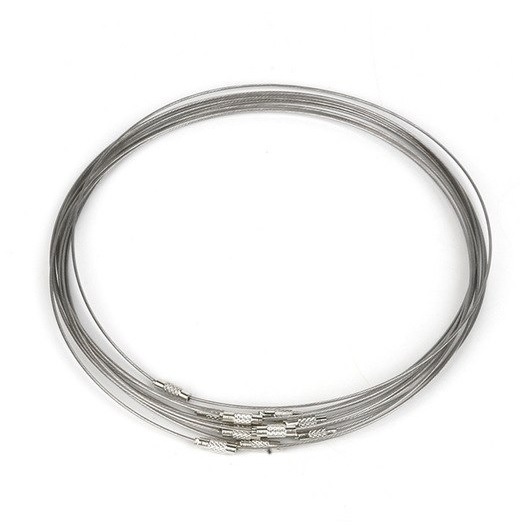 Stainless steel Wire Collar , 0.9m 45cm 5 pieces