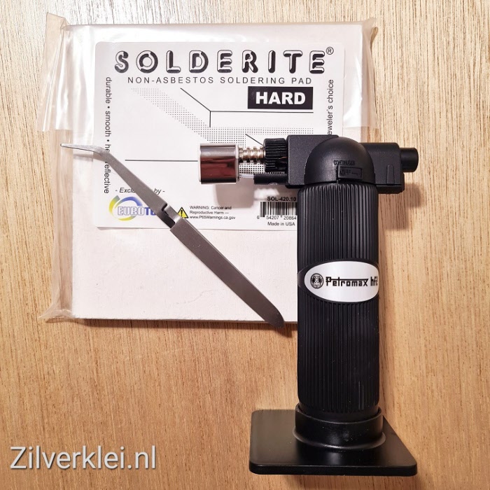 Burner soldering set