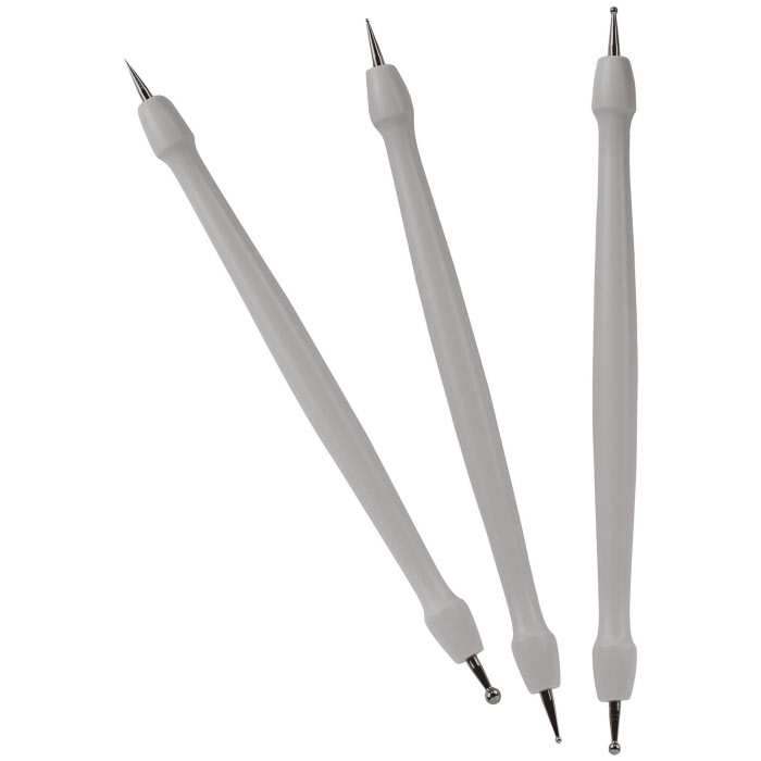 Embossing stylus polijst set
